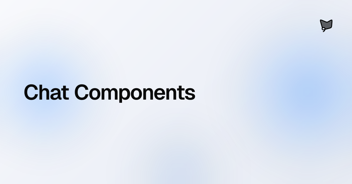 Chat Components | AI SDK Agents