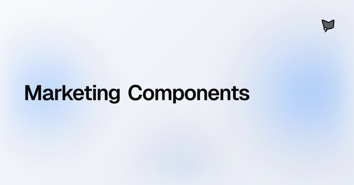 Marketing Components | AI SDK Agents